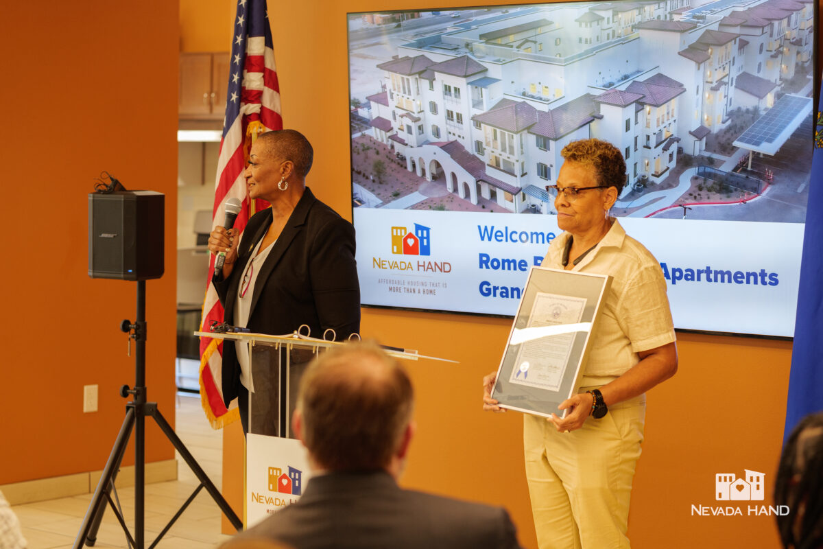 Rome Pines Senior Apartments Grand Opening - Nevada HAND