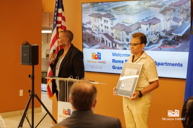 Rome Pines Senior Apartments Grand Opening - Nevada HAND
